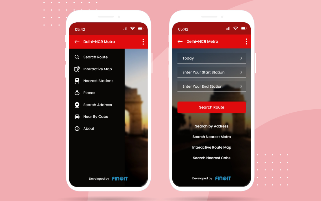 Delhi NCR Metro App - Finoit case study | Techreviewer.co