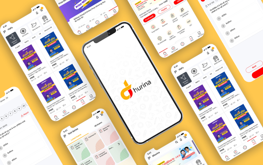 Dhurina- The E-Learning App - Delaine Technologies Pvt. Ltd. case study ...