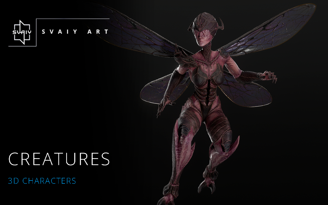 Creatures | Game Characters - Svaiy Art case study | Techreviewer.co