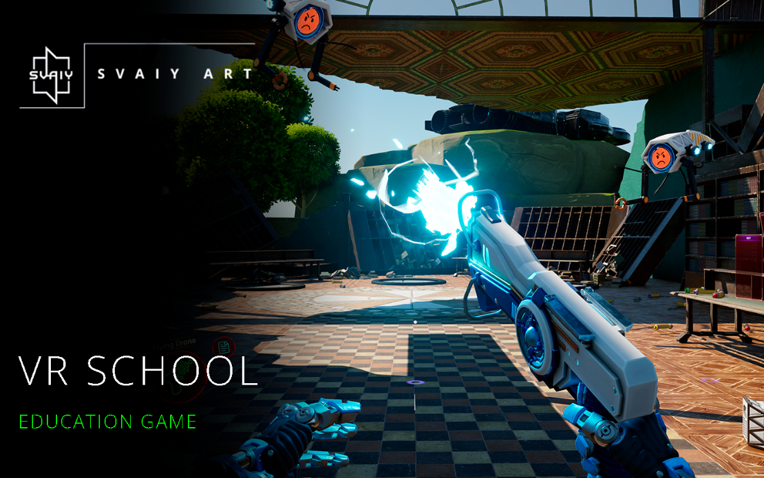 VR School | Education Game - Svaiy Art case study | Techreviewer.co