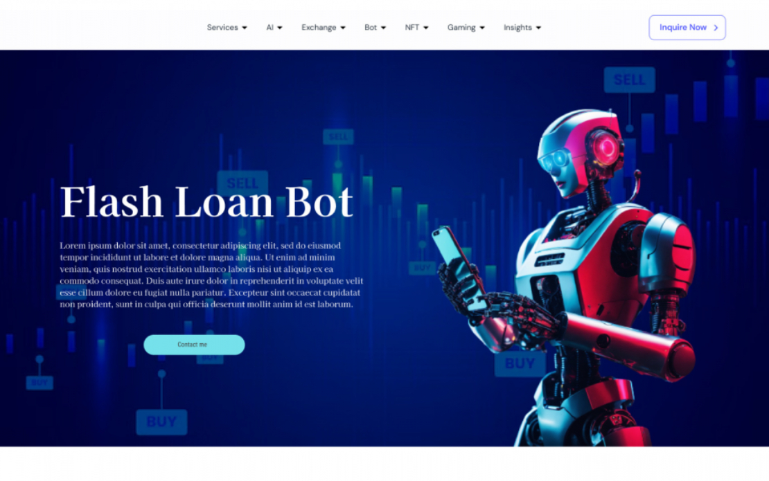 Flash loan bot development - Fire Bee Techno Services case study | Techreviewer.co