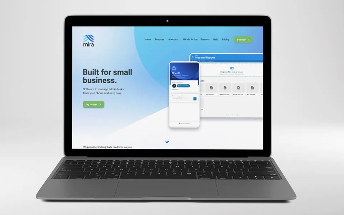 Mira Corporate Website Development - IT Monks Agency case study ...