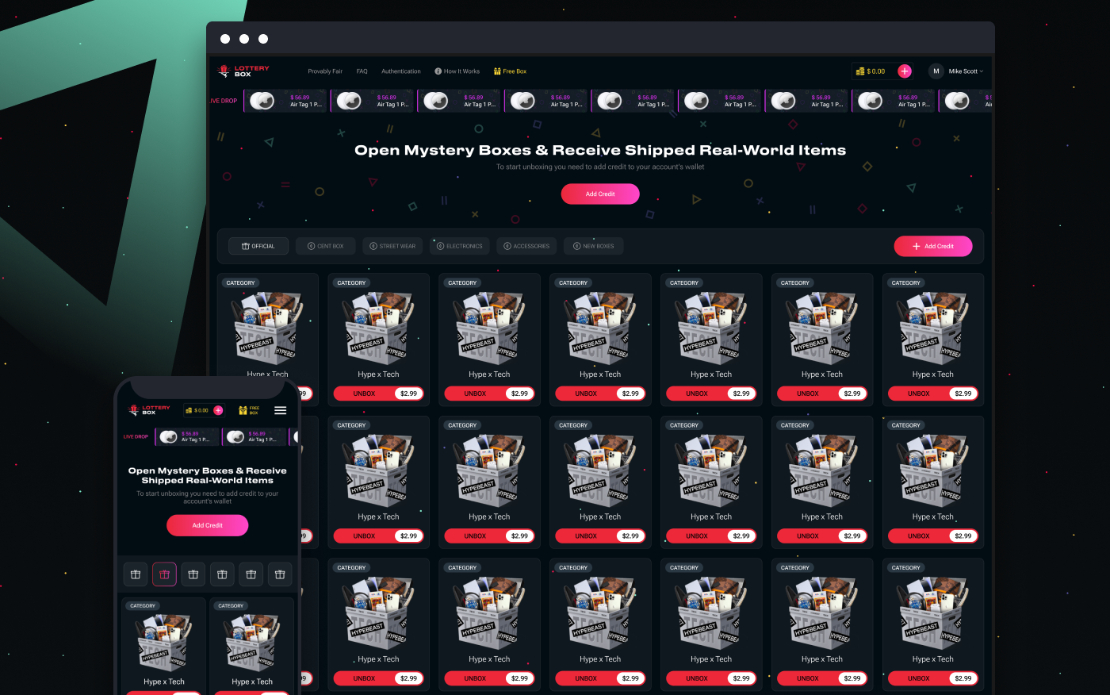 Lottery Box - Unit Space case study | Techreviewer.co