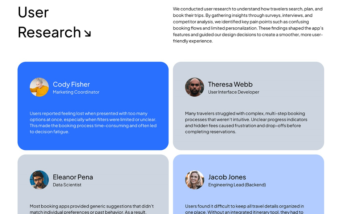 UI/UX Designer | Travel Booking Mobile App | UI UX Case Study | Figma - baseTOP case study ...